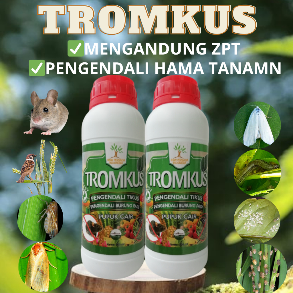Jual Tromkus Pestisida Pengendali Hama Tikus & Burung Emprit/ burung ...