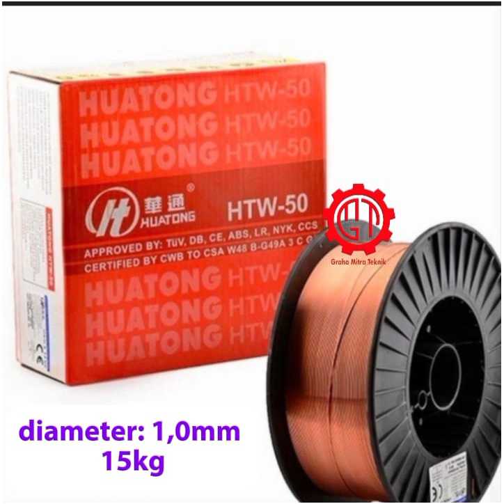 Jual Kawat Las Co Huatong 1,0Mm Per Roll (15Kg) | Shopee Indonesia