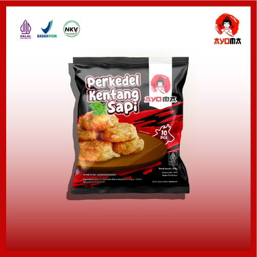 Jual Ayoma Perkedel Kentang Sapi 300 gram ( isi 10 pcs ) | Shopee Indonesia