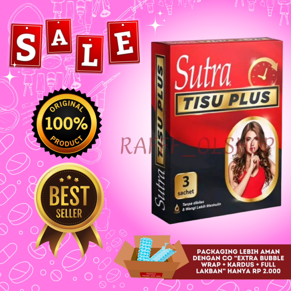 Jual SUTRA TISU PLUS ISI 3+3 SACHET | Shopee Indonesia
