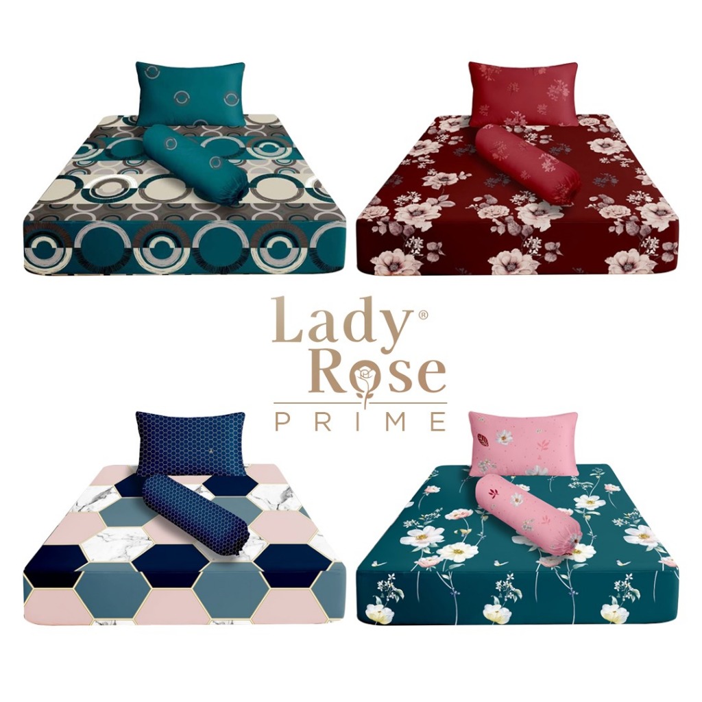Jual Sprei Fitted Lady Rose Tinggi 30 Ukuran 100x200 & 120x200 Single ...