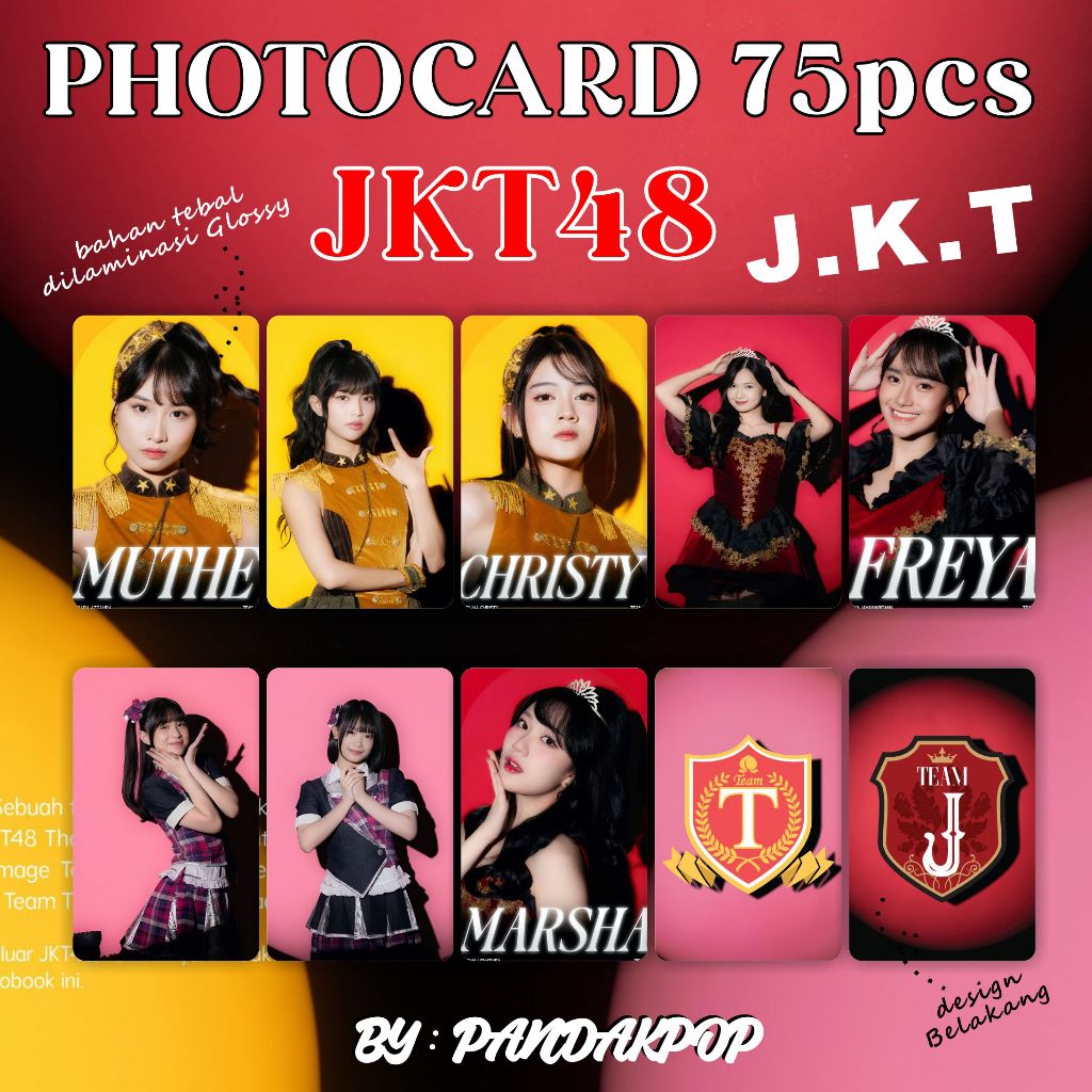 Jual PHOTOCARD JKT48 night of jkt 75PCS laminasi glossy 2sisi UNOFFICIAL | Shopee Indonesia