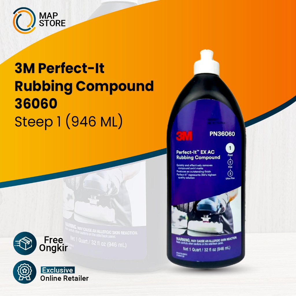 Jual Perfect-it EX Rubbing Compound 3M 36060 - Steep 1 | Shopee Indonesia
