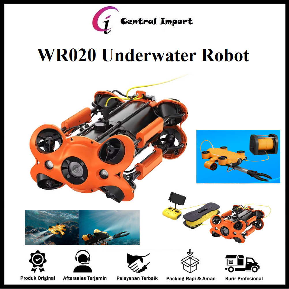 Jual WR020 Underwater Robot - Drone Bawah Air M2 Pro Profesional Kamera ...