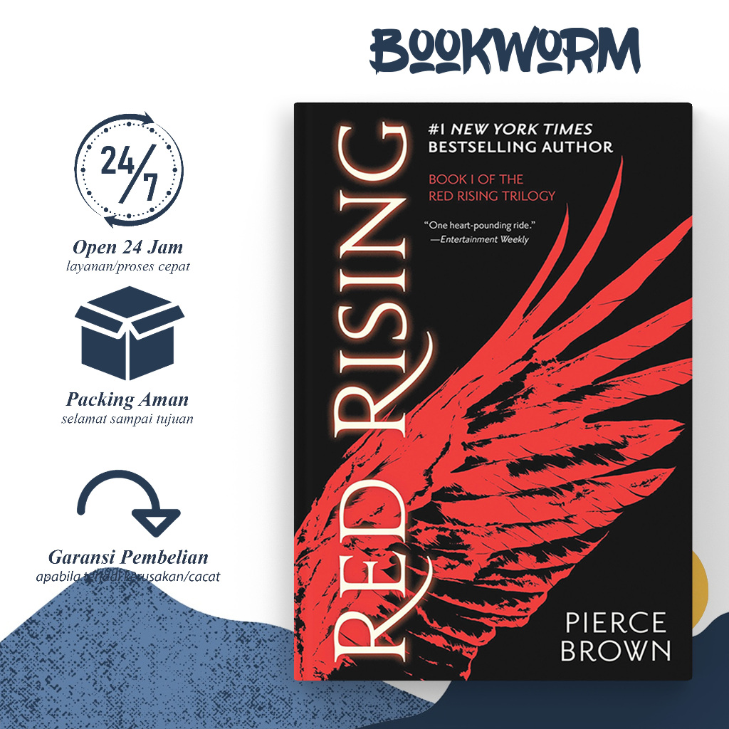 Jual Red Rising Saga #1 by Pierce Brown (English) | Shopee Indonesia