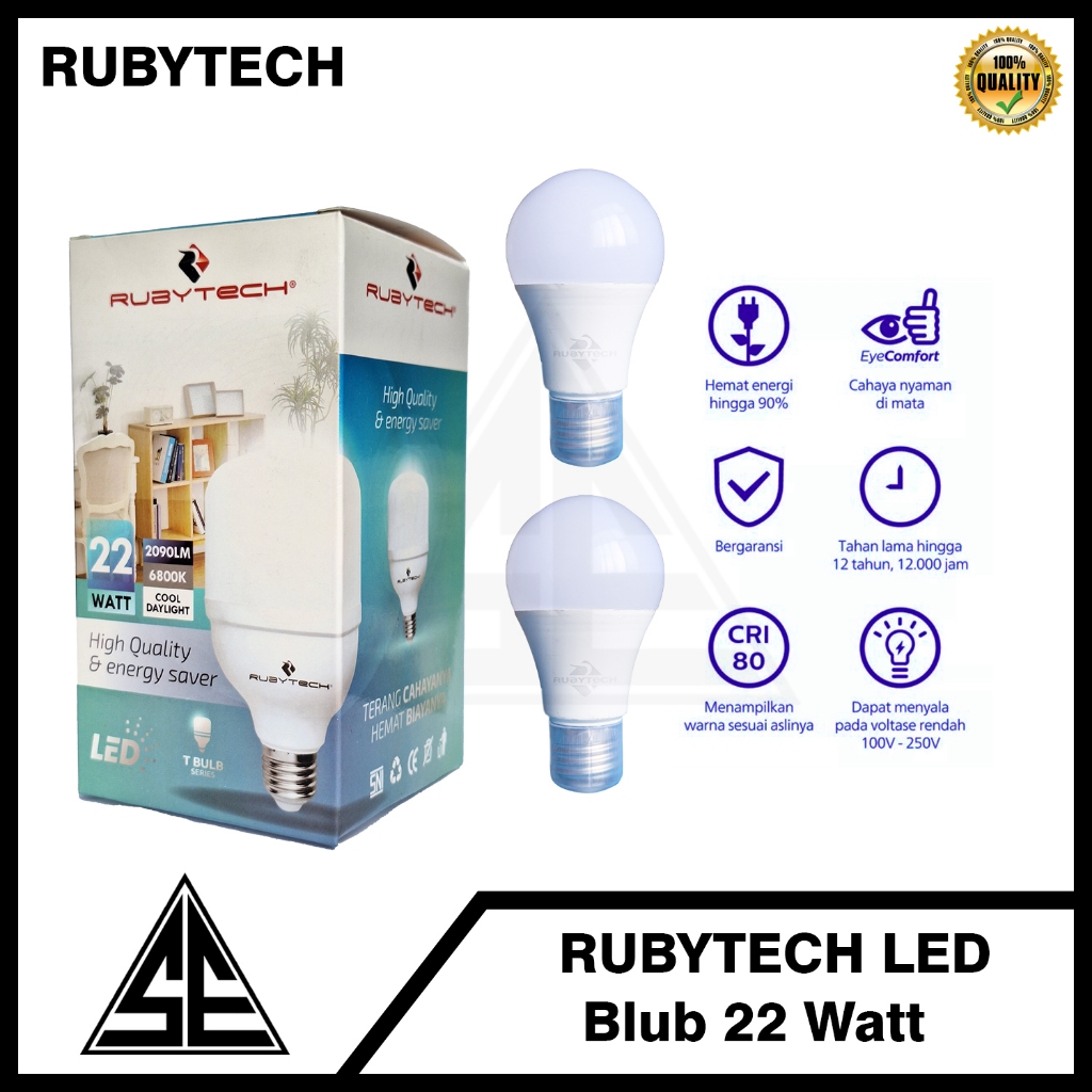 Jual LAMPU LED RUBYTECH 22 Watt | Shopee Indonesia
