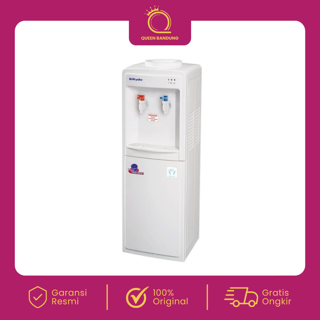 Jual Miyako Dispenser Berdiri Galon Atas WD-700 CP Dispenser Standing ...