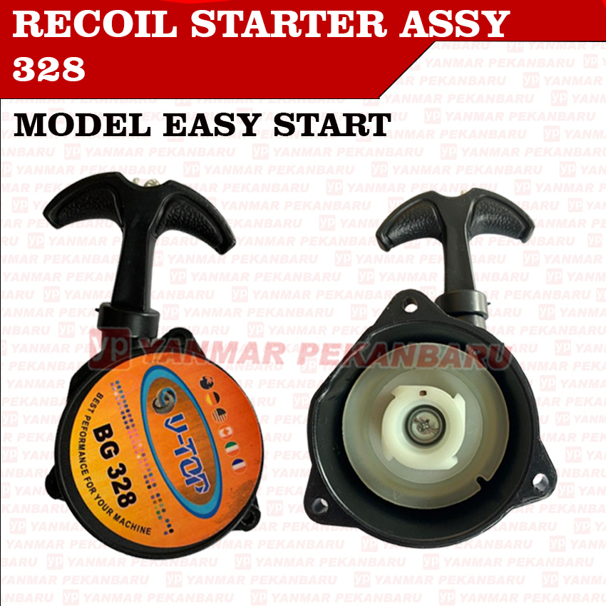 Jual 328 338 Recoil Starter Assy Cap Engkol Tarikan Engkol 3 Lobang Easy Start Kaki 4 Mesin ...