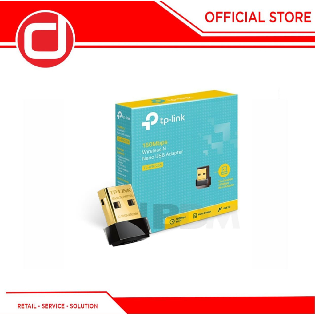 Jual TP-Link WN725N 150Mbps Wireless N Nano USB Adapter | Shopee Indonesia