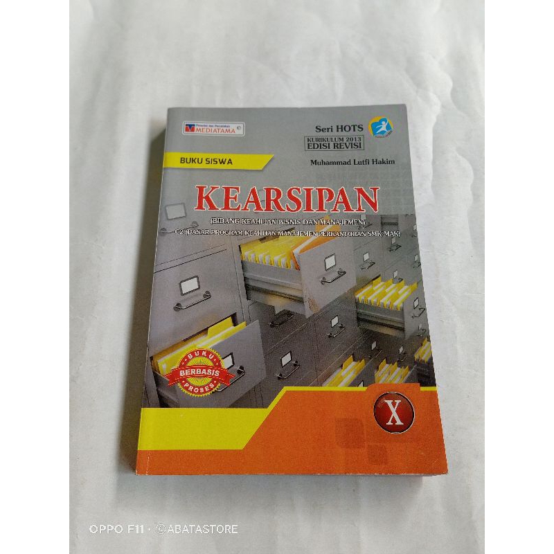 Jual BUKU KEARSIPAN SMK KLS X K13 MUHAMMAD LUTFI HAKIM | Shopee Indonesia