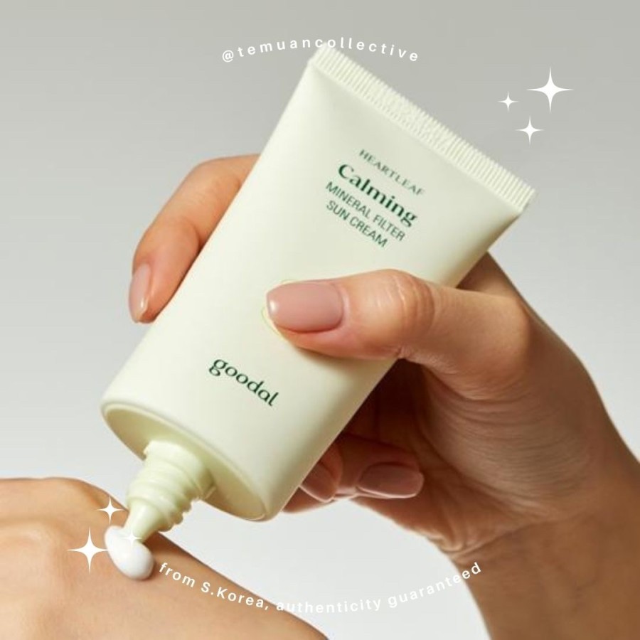 Jual Goodal Heartleaf Calming Mineral Filter Sun Cream - Physical ...