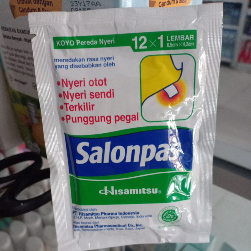 Jual Salonpas isi 12lembar | Shopee Indonesia