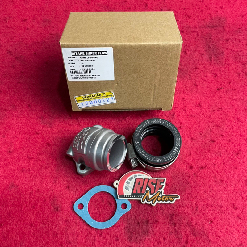 Jual INTAKE BRT SUPER FLOW CUB BEBEK MATIC 28 MM | Shopee Indonesia