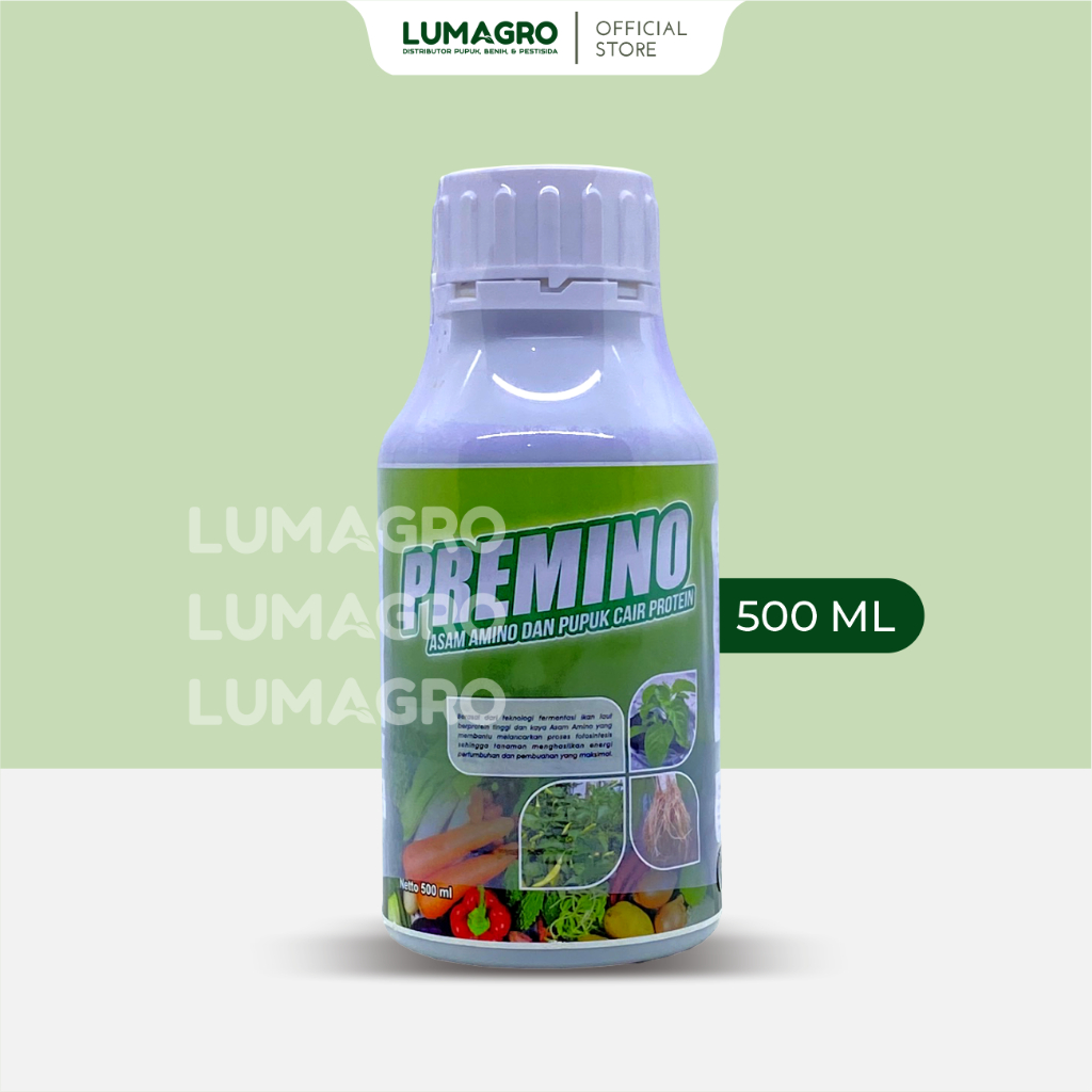 Jual Pupuk Premino 500ml Asam Amino Protein Nutrisi Mempercepat ...