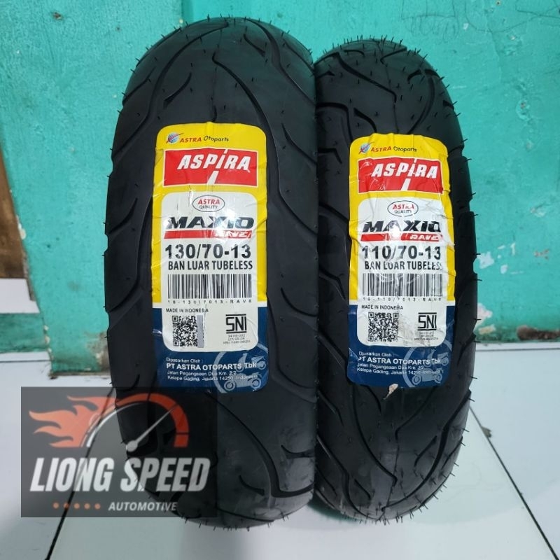 Jual Original Paket Ban Tubeless Depan Belakang Motor New Nmax & Nmax ...
