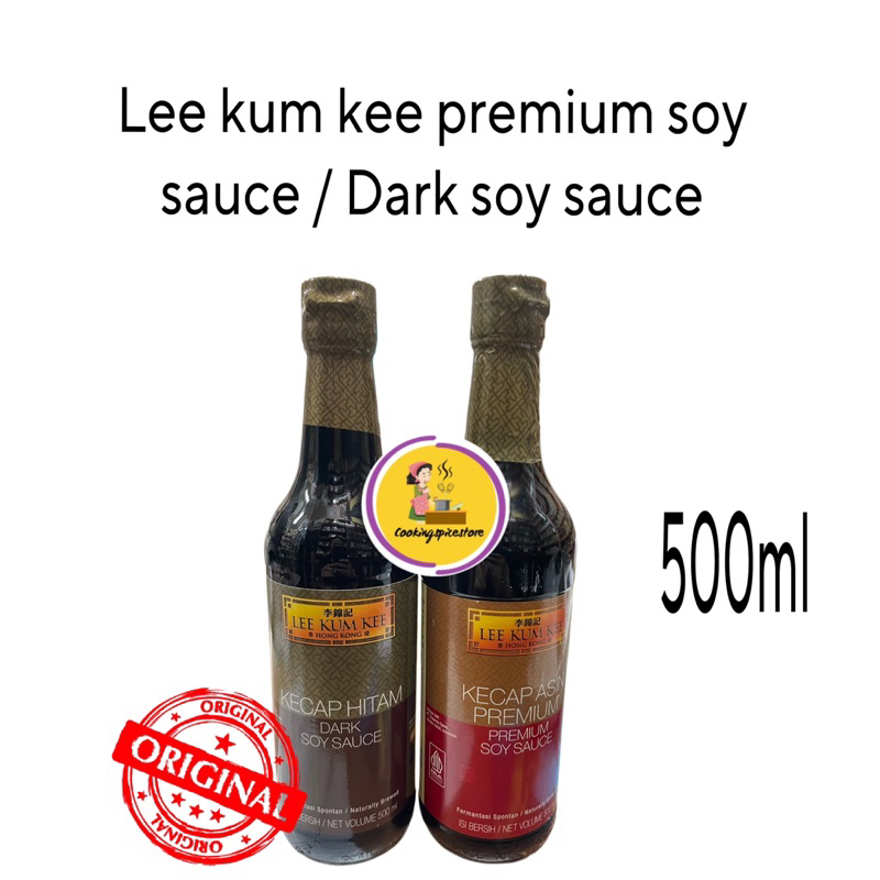 Jual Lee Kum Kee Premium Soy Sauce- Kecap Asin 500ml /Lee Kum Kee Dark Soy Sauce Kecap Hitam ...