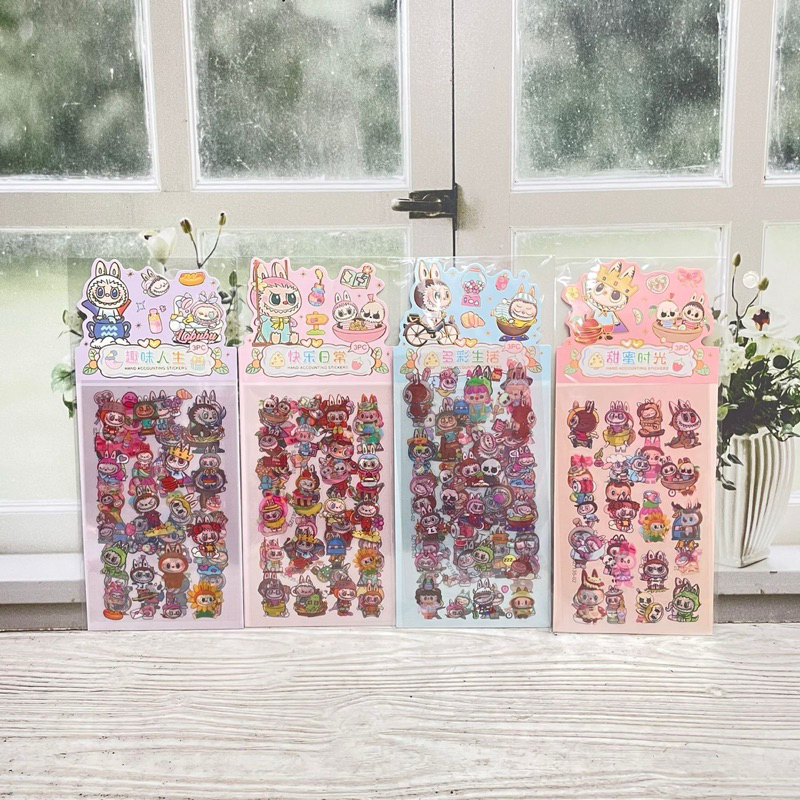 Jual sticker stiker labubu zimomo labu labu | Shopee Indonesia