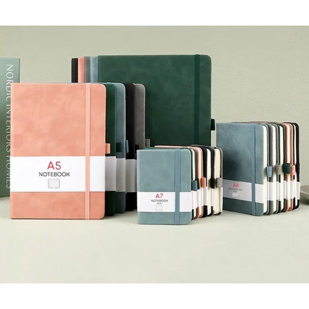 Jual Notebook A5/A6/A7 Buku Diary Aesthetic Buku Catatan Buku Notes ...