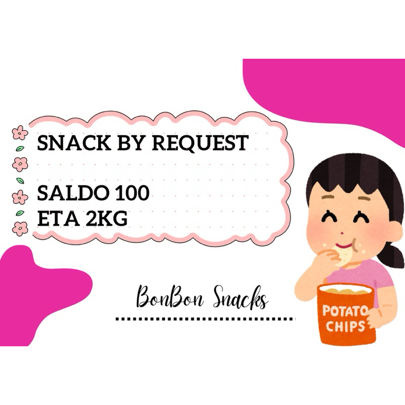 Jual SNACK BY REQUEST 100 (2KG) | Shopee Indonesia