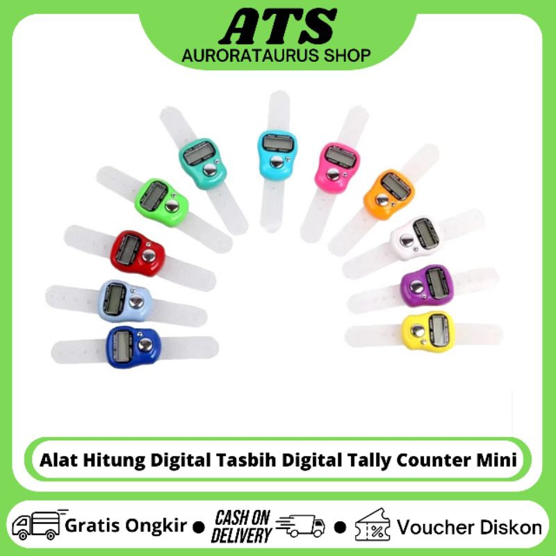 Jual Alat Hitung Digital Tasbih Digital Counter Mini Tally Counter Mini ...