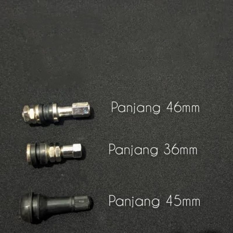 Jual Tutup Pentil Tubles Tubeless Karet Besi Pendek Panjang Universal ...