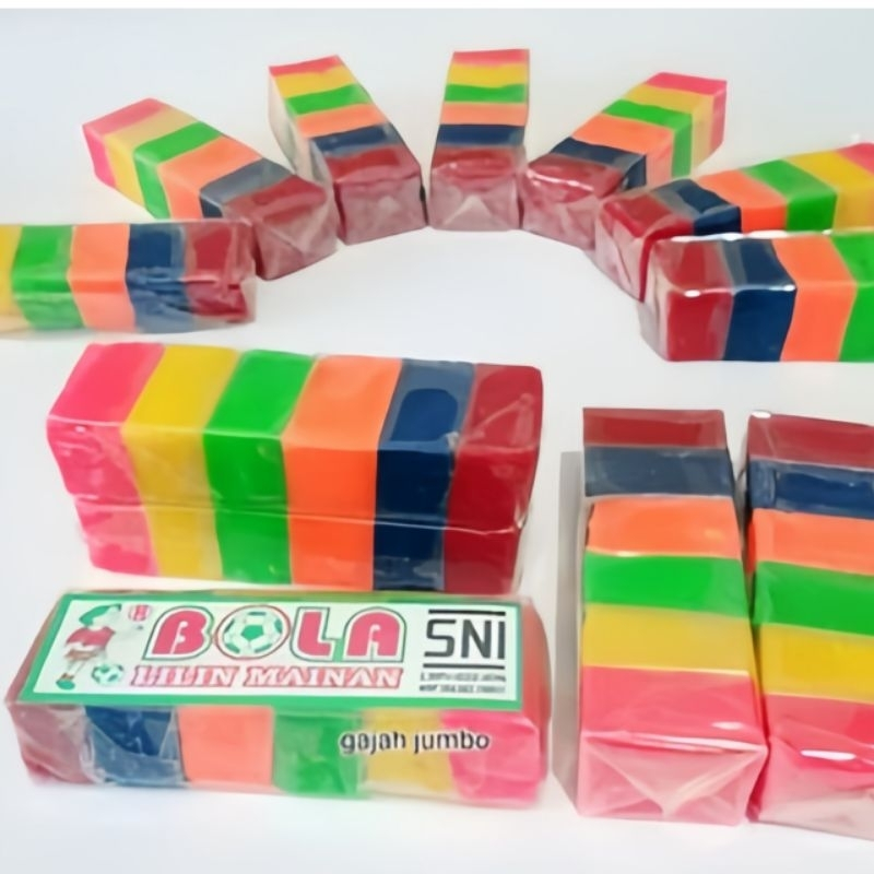 Jual Lilin Mainan Plastisin Malam DIY Merk Taruna//mainan plastisin ...