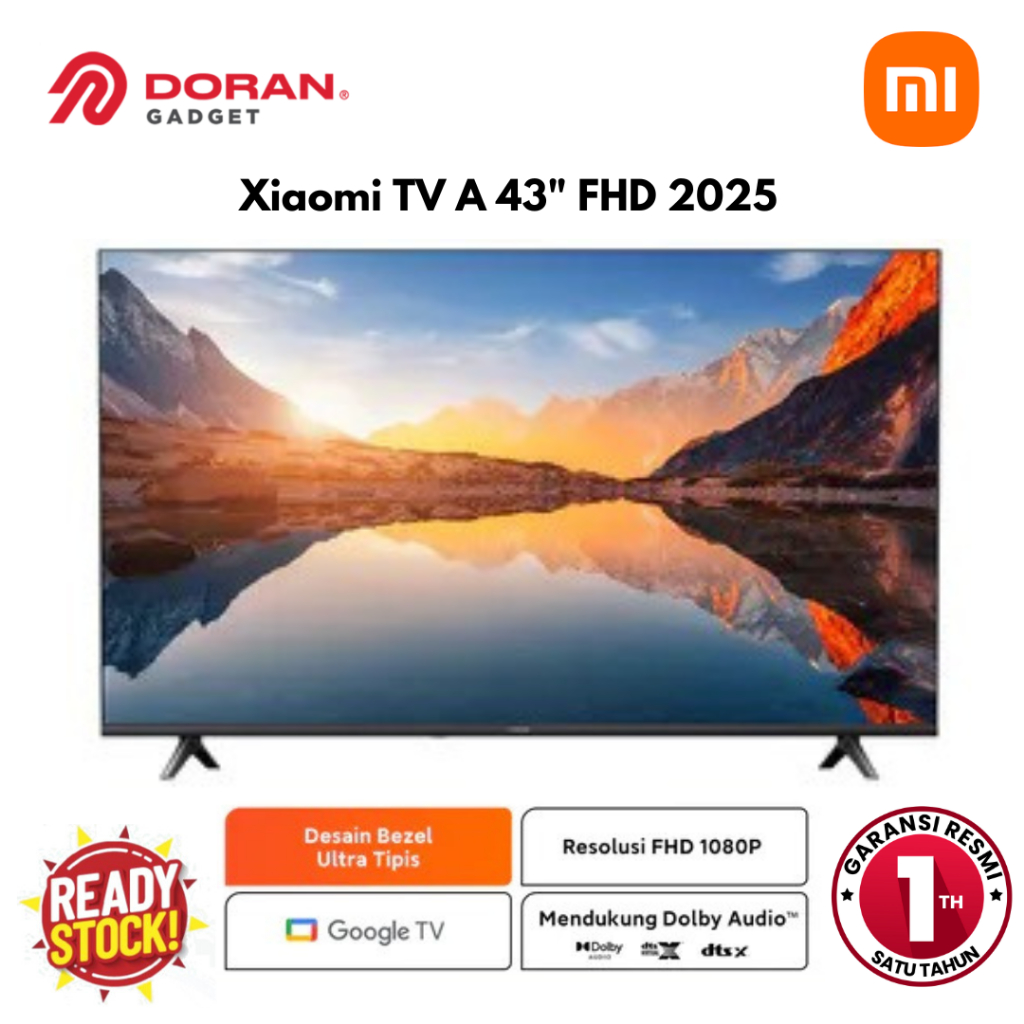 Jual TV Xiaomi 43 Inch A PRO 4K 2025 - A 43 FHD 2025 - Xiaomi Mi TV 43 ...