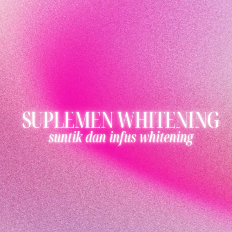 Jual SUPLEMEN WHITENING | Shopee Indonesia