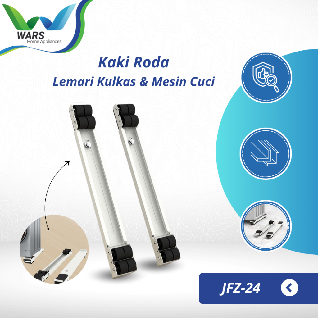 Jual WARS Kaki Roda Lemari Kulkas Mesin Cuci Portable Adjustable ...
