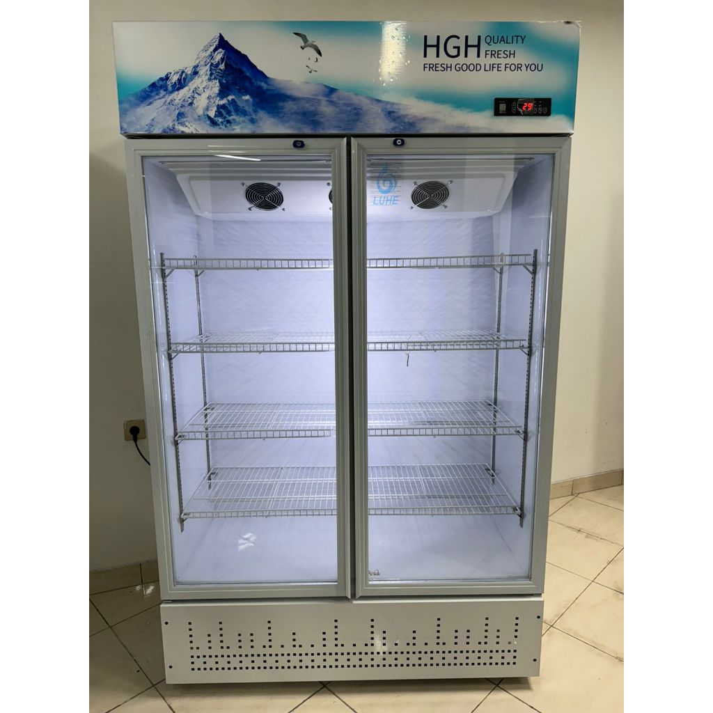 Jual SHOWCASE DISPLAY CHILLER 2 PINTU MEREK ROYALSTAR | Shopee Indonesia