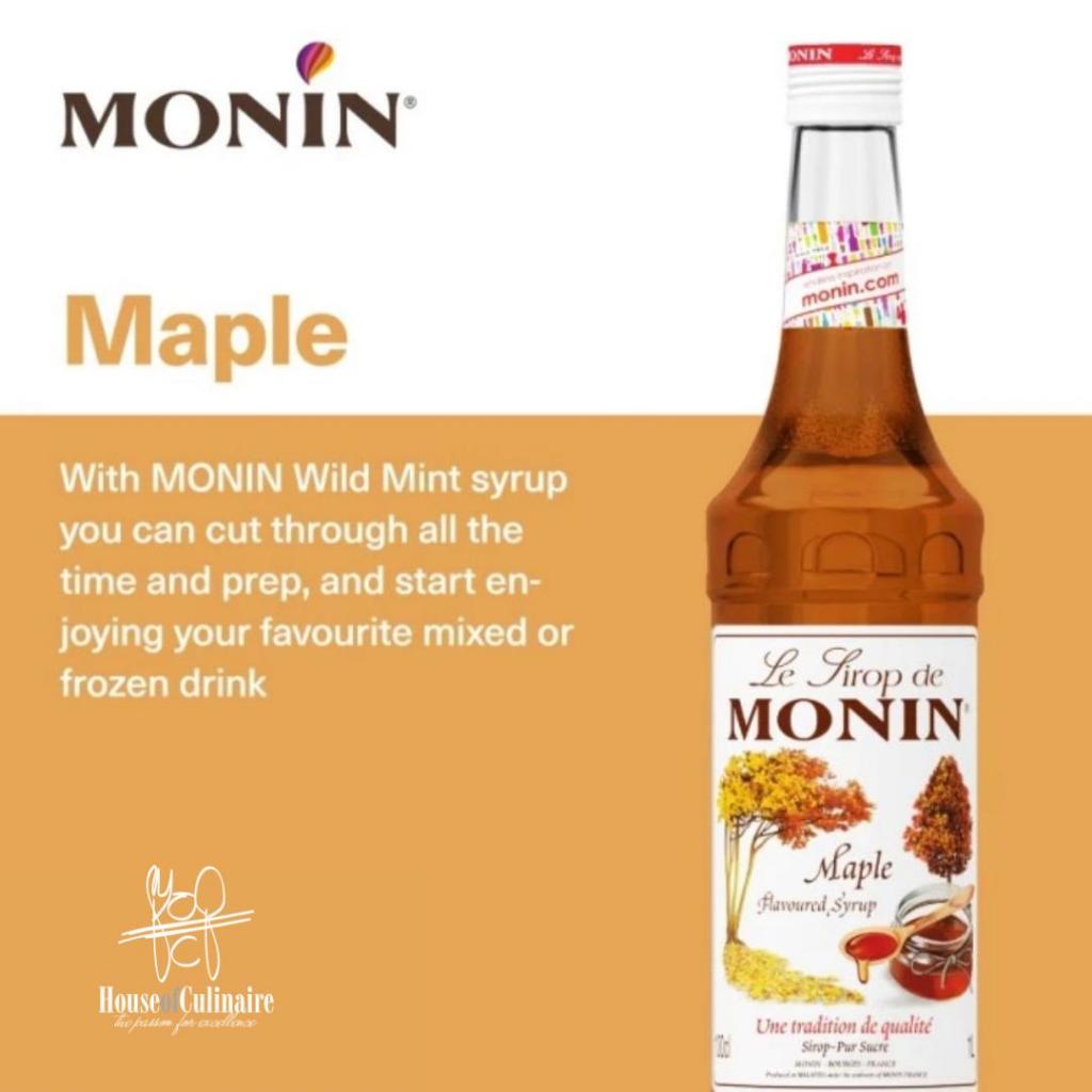 Jual Monin Maple Syrup 700 ml Sirup Syrup Monin | Shopee Indonesia