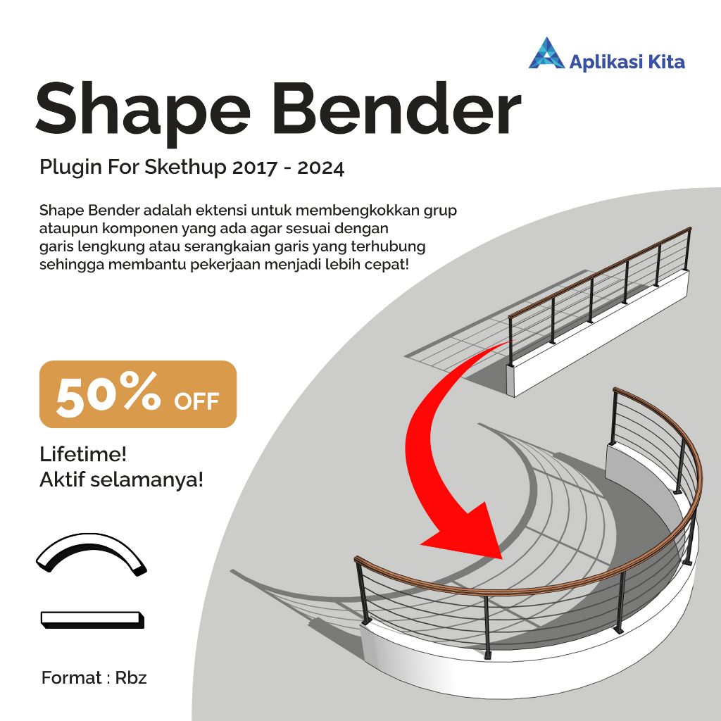 Jual Shape Bender for SketchUp - For Windows | Shopee Indonesia