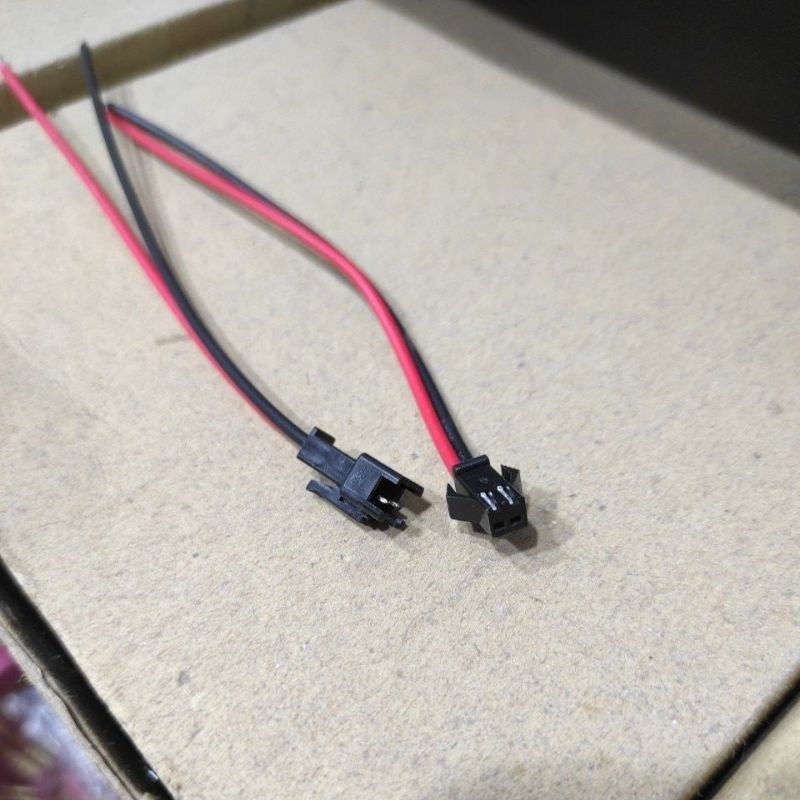 Jual Kabel Klip 2 pin Male Female | Shopee Indonesia