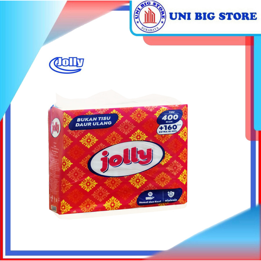 Jual Jolly Facial Tissue 560 gr 2 Ply Tisu Wajah Refill Kiloan | Shopee ...