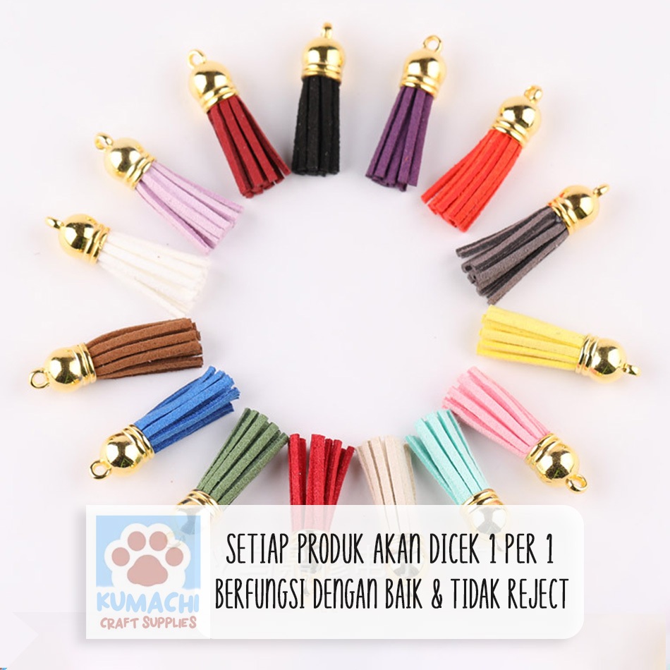 Jual LENGKAP + RING Rumbai Pelengkap Warna Keychain Gantungan Kunci ...