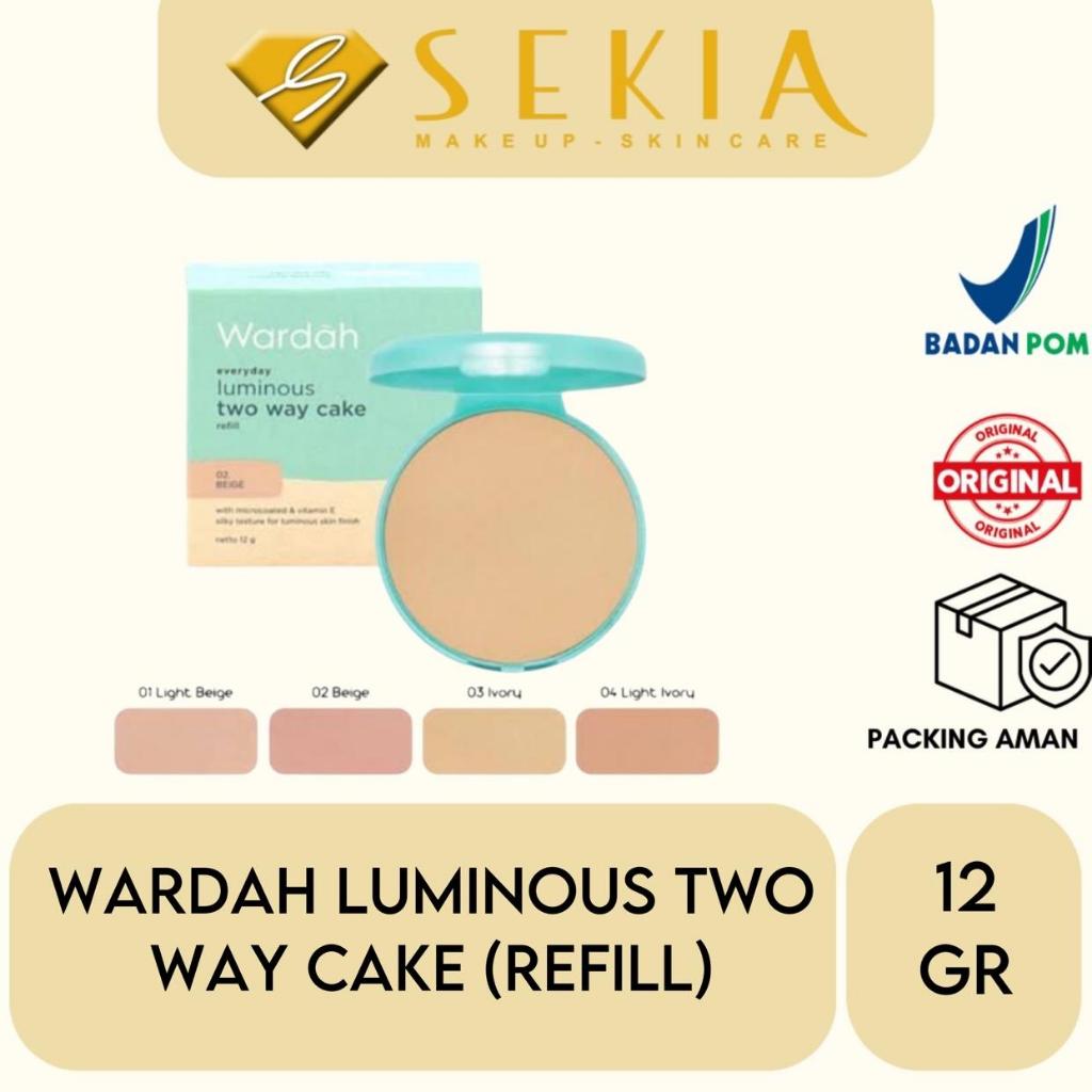 Jual Wardah Everyday Luminous Two Way Cake Refill / Wardah Twc Refill ...