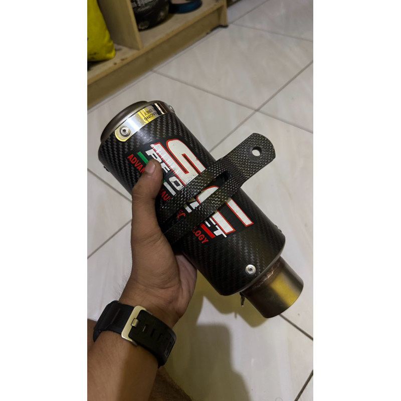 Jual silencer copy SC project carbon original | Shopee Indonesia
