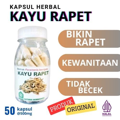Jual Obat herbal kewanitaan kayu rapet kapsul jamu perapat pengencang ...