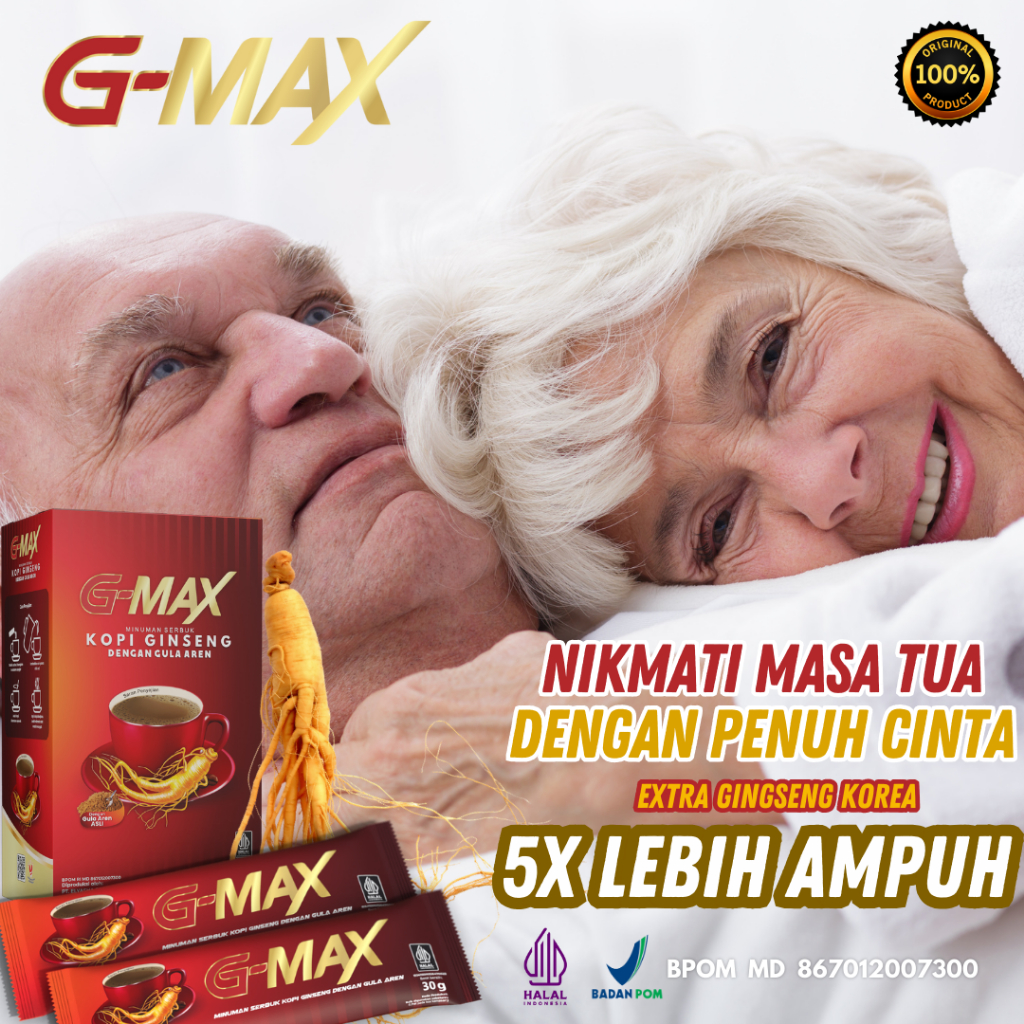 Jual KOPI G-MAX - Kopi Gingseng Stamina Pria 1 Box isi 10 sachet Original | Shopee Indonesia