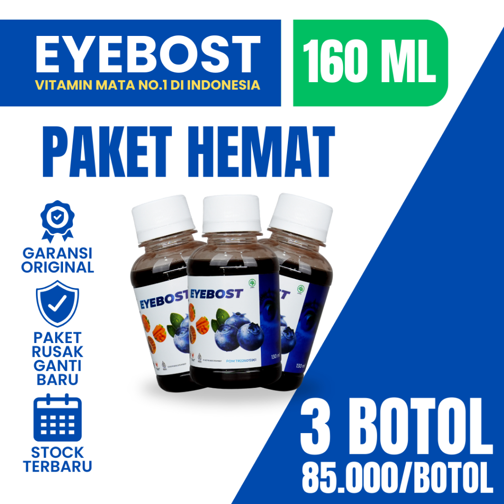 Jual Eyebost Vitamin Mata Original Asli Efektif Terapi Mata Katarak ...