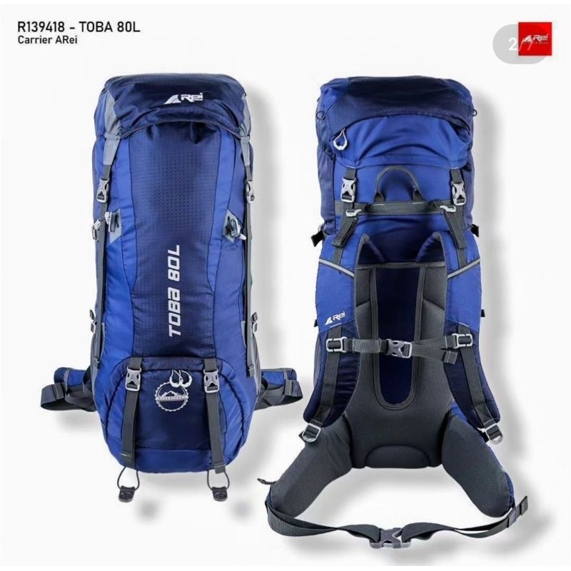 Jual Arei Tas Gunung Carrier Toba 80 Liter | Shopee Indonesia