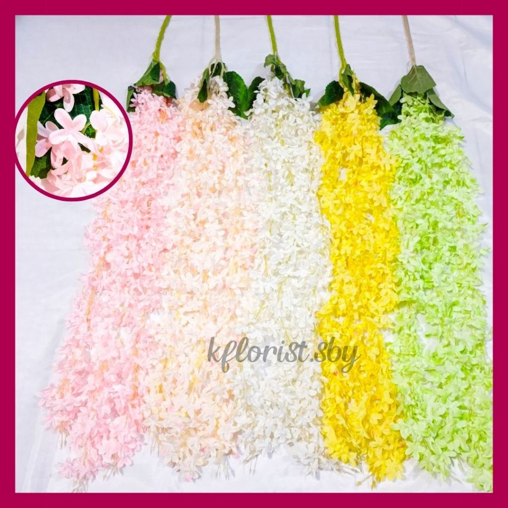 Jual BUNGA JUNTAI LAVENDER ARTIFICIAL DEKORASI DINDING RUMAH DEKORASI ...