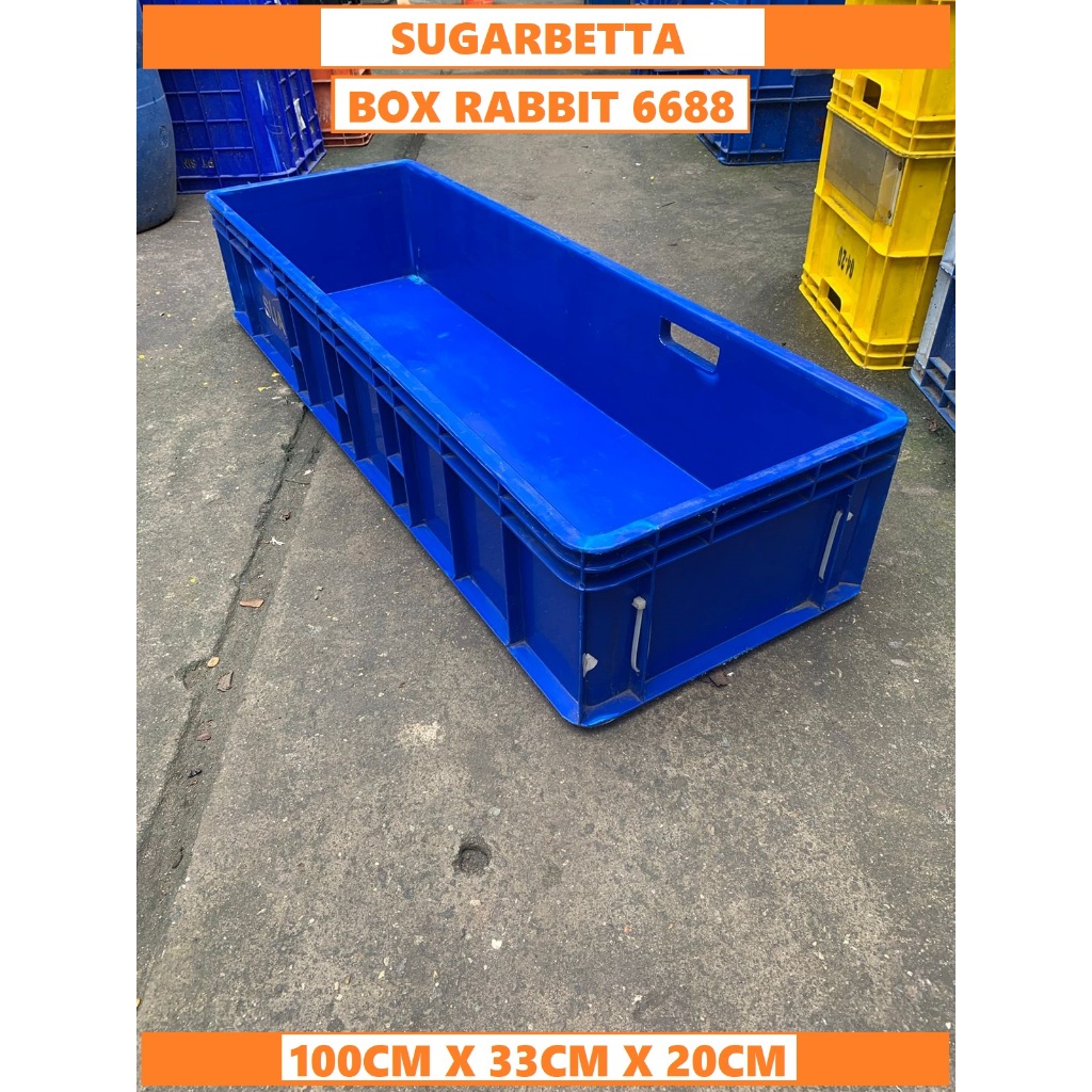 Jual BOX PLASTIK BIRU 6688 Box Tahu Bak Container Bak Kura Kura Bak ...