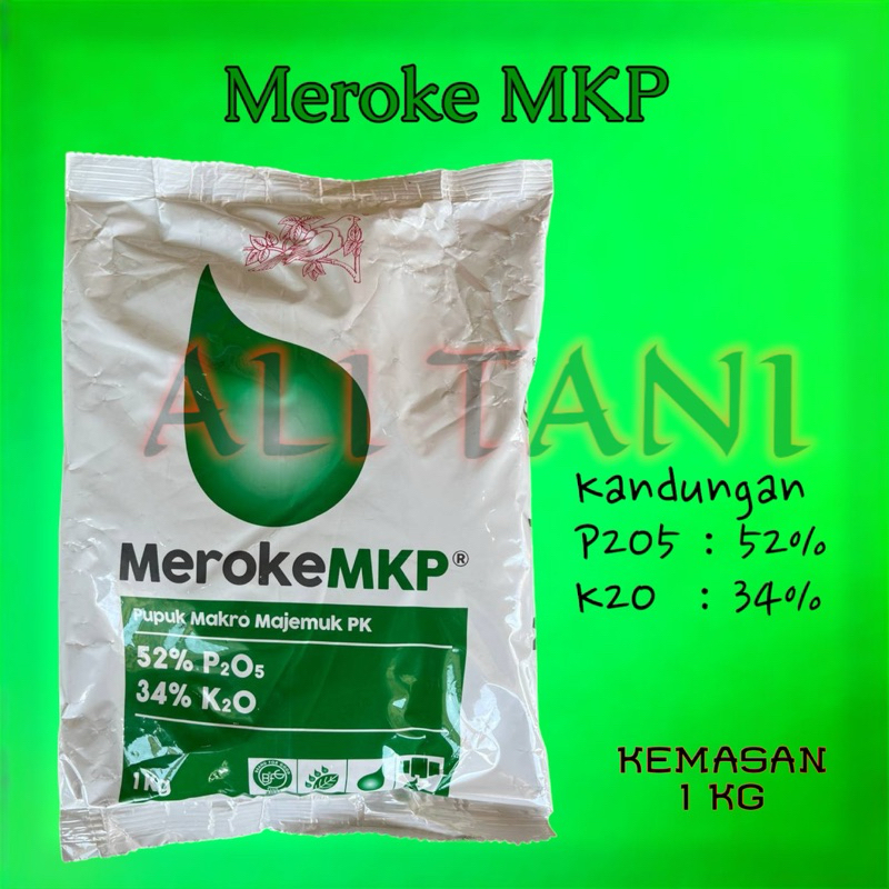 Jual MEROKE MKP Kemasan 1 KG Pupuk Mono Kalium Phospate untuk Nutrisi ...