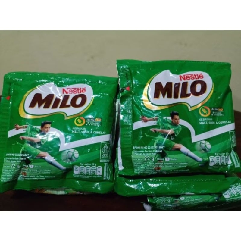 Jual Milo Sachet Rencengan Isi 10 Sachet | Shopee Indonesia