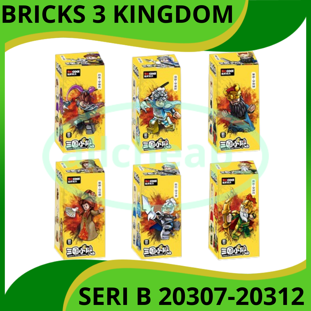 Jual DECOOL BRICK DE COOL BRICKS THREE KINGDOM SAMKOK 3 RAJA LU BU MA ...