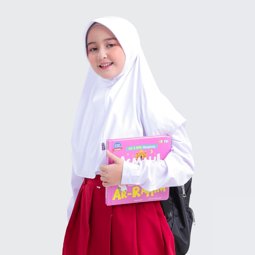 Jual Vania Muthi - Jilbab Instan Anak Sekolah SD Polos Ainun M Mueeza Hijab Series Kerudung ...