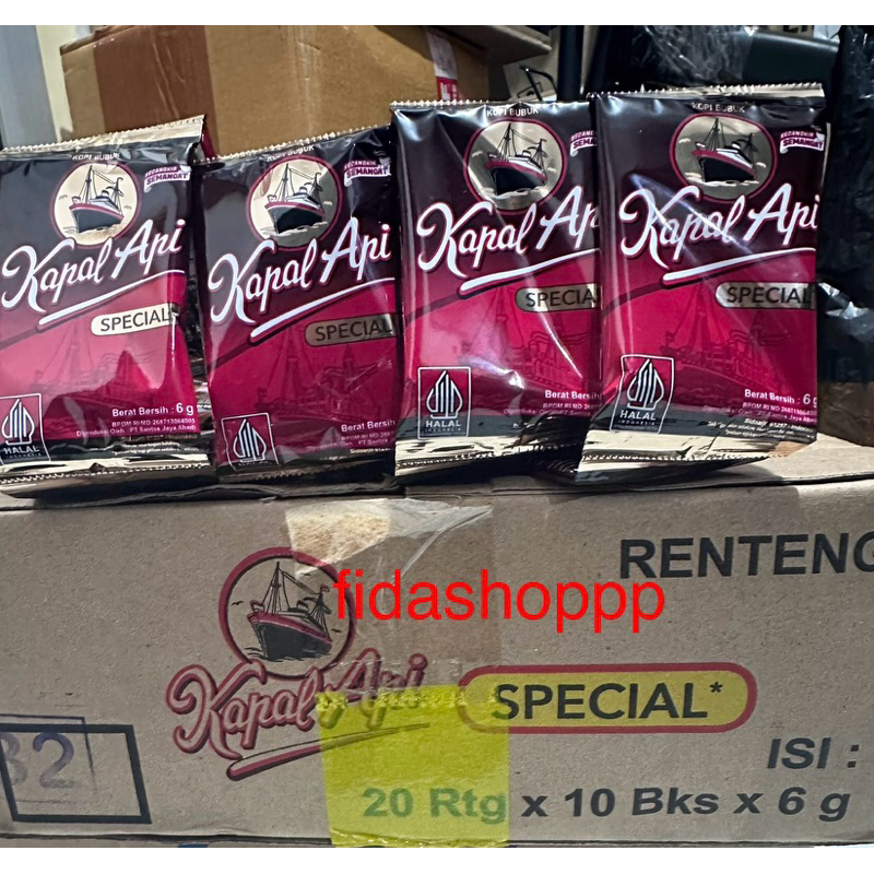 Jual kopi kapal api mini 1 dus 20 renteng 6 gram | Shopee Indonesia