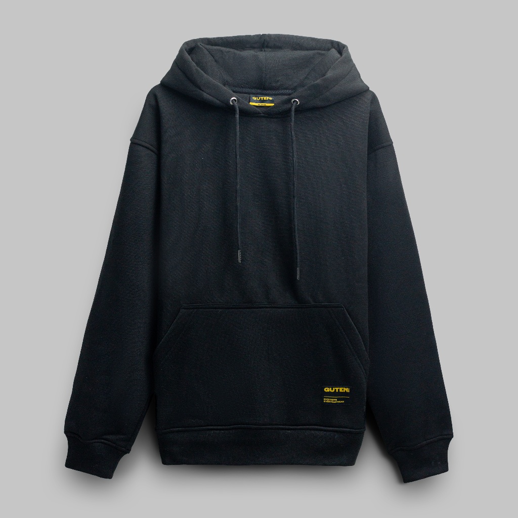Jual Guten Inc Sweater Hitam Pria Pro Black Hoodie Kompilasi | Shopee ...