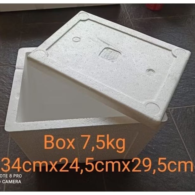 Jual 1 pc | Box Styrofoam 7,5 kg | PxLxT = 34x24,5x29,5 cm | Khusus ...